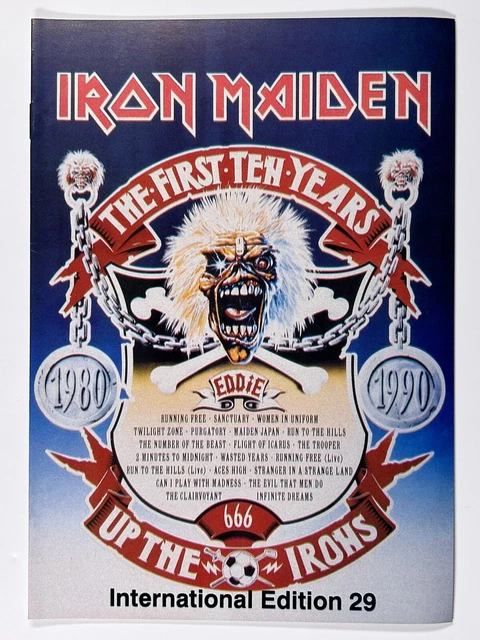 IRON MAIDEN BRUCE Dickinson Fan Club Magazine Official International Ed ...