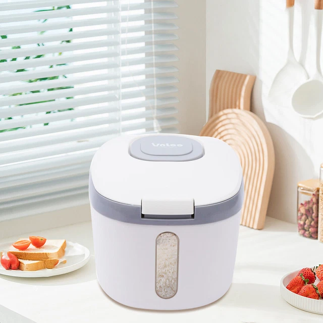 NEW PORTABLE Rice Cereal Container Dispenser Flour Rice Grain Storage ...