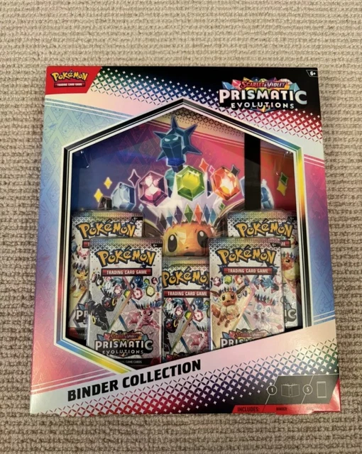 POKÉMON (TCG): SCARLET & Violet Prismatic Evolutions Binder Collection ...