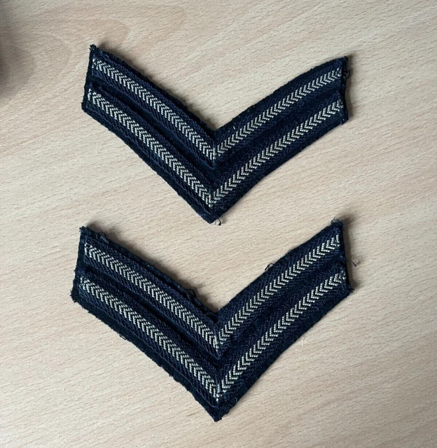 VINTAGE ROYAL AIR Force (RAF) Corporal rank slides £14.00 - PicClick UK