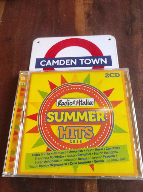 RADIO ITALIA SUMMER Hits 2016 - Mengoni/Annalisa/Emma/Vasco/Fedez 2X Cd ...