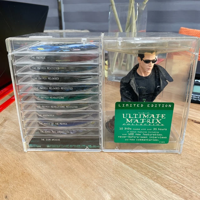 LIMITED EDITION ULTIMATE matrix collection 10 DVD W / Figure + Case £83 ...