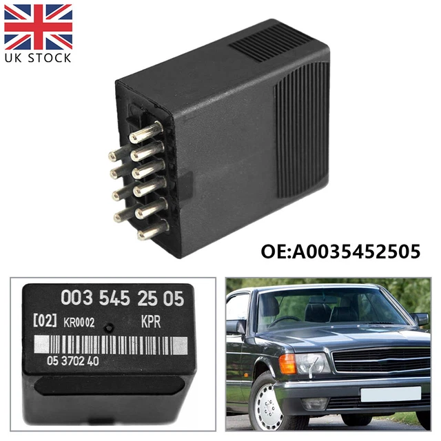 FOR MERCEDES FUEL PUMP RELAY W124 W201 W126 Saloon G-CLASS A0035452505 ...