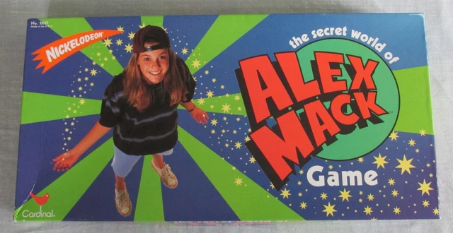 VINTAGE 1997 NICKELODEON The Secret World Of Alex Mack Complete Board ...