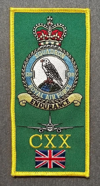 ROYAL AIR FORCE 120 Squadron P-8A Poseidon RAF Lossiemouth FACS Patch ...