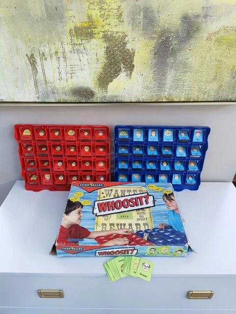 CHAD VALLEY WHOOSIT Game Complete Guessing Family Vintage Game No ...