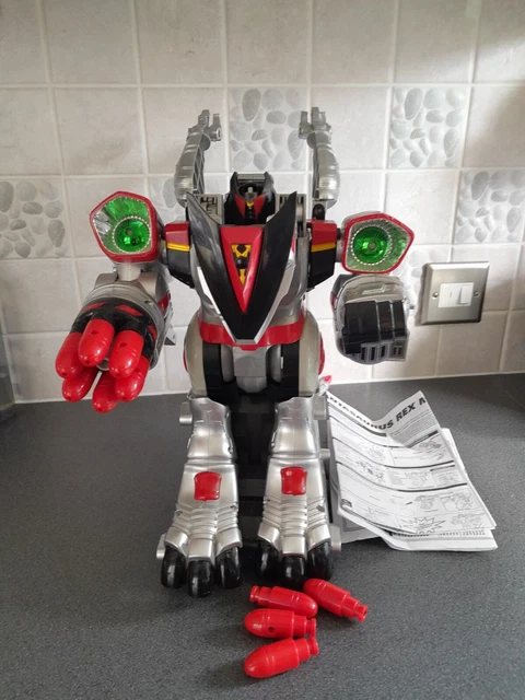 POWER RANGERS TIME Force Deluxe Quantasaurus Rex Megazord VGC £35.00 ...