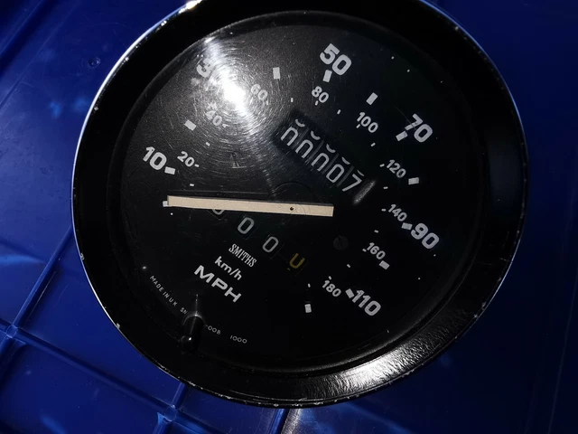 SMITHS 110MPH MECHANICAL Speedometer Triumph Classic Kit Car £40.00 ...