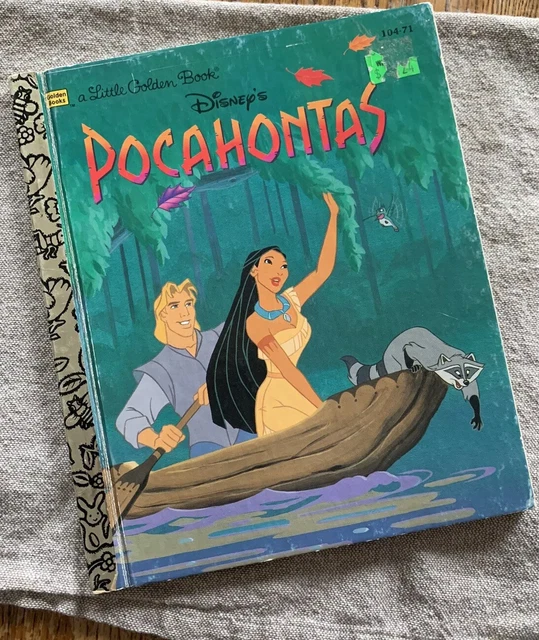 VINTAGE DISNEY’S POCAHONTAS Golden Book 90s £5.91 - PicClick UK