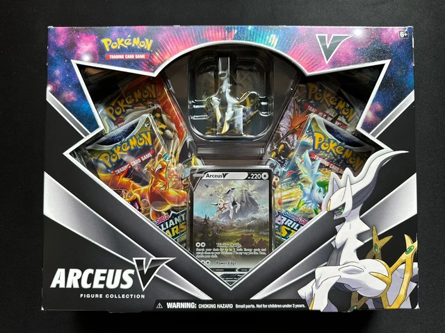 POKÉMON TCG ARCEUS V Figure Pokemon Collection Box Brand New & Sealed ...