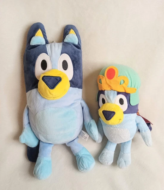 KING BLUEY & Bluey Plush from Bluey Friends 8” and 11" Stuffed Toys EUR ...