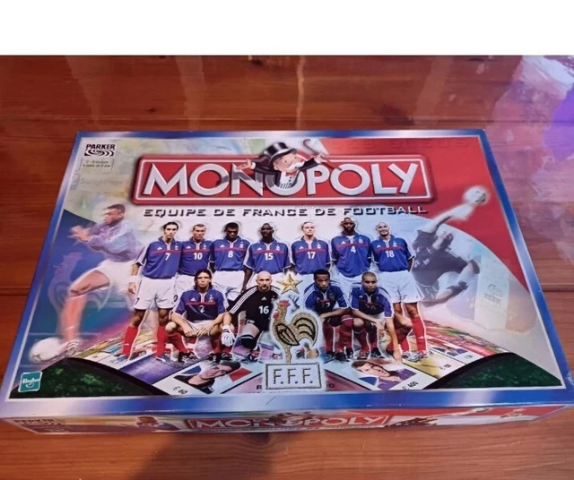 MONOPOLY EQUIPE De France Football 2001 - Jeu De Société PARKER EUR 14 ...