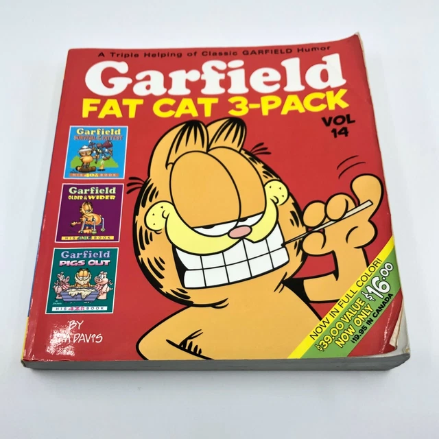 GARFIELD FAT CAT 3-Pack Vol 14 Comics Jim Davies Full Colour EUR 9,44 ...