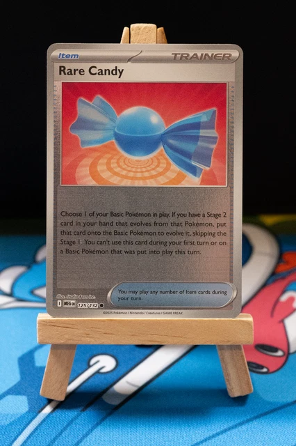 POKÉMON TCG MEGA Evolution Rare Candy 125/132 Reverse Holo English £1. ...