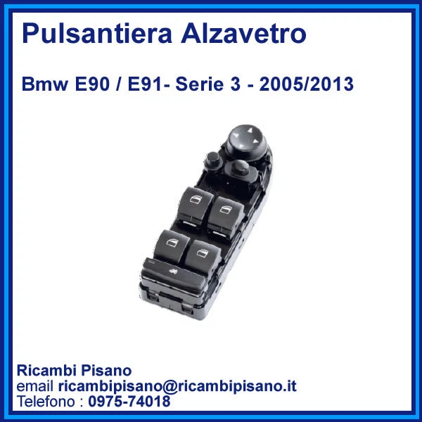PULSANTIERA ALZAVETRO BMW E90 E91 Serie 3 - 61319217334 EUR 86,90 ...