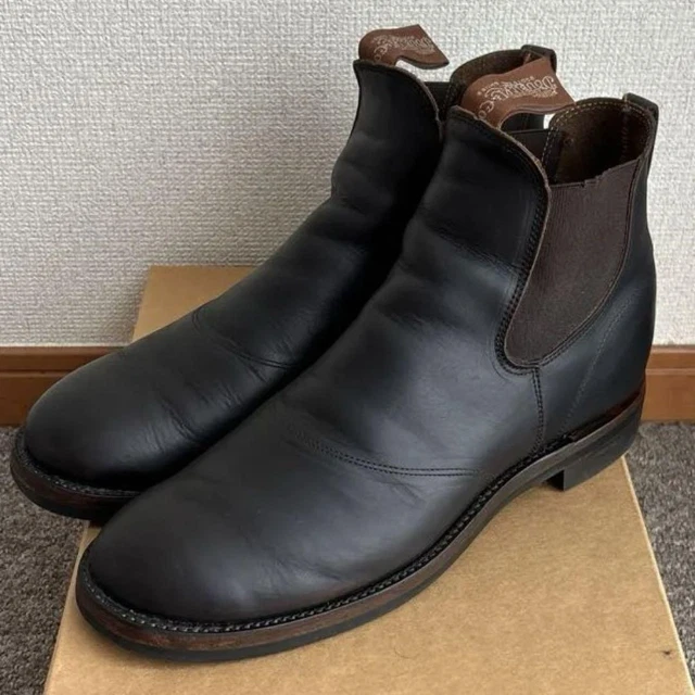 RRL SIDE GORE Boots Ralph Lauren Chelsea Brown Core US10D £843.16 ...