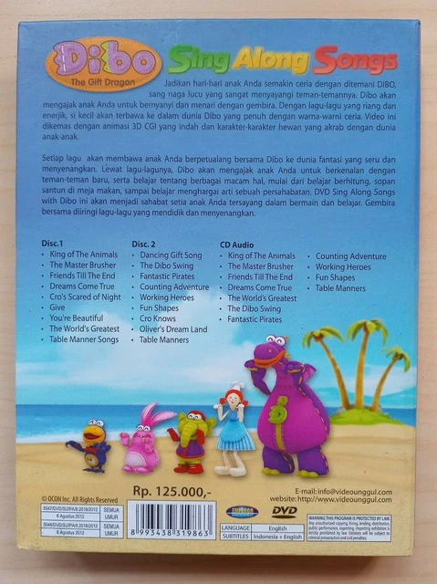 DIBO THE GIFT Dragon - Sing Along Songs DVD R0 $40.00 - PicClick AU