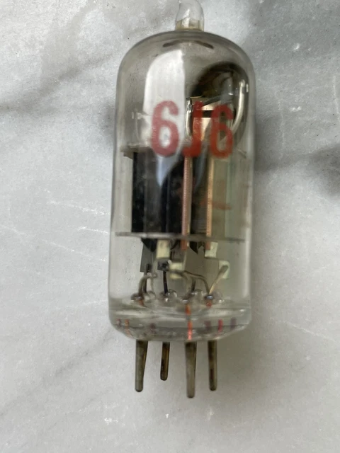 VALVOLA 6J6 VINTAGE radio TV valve tube (disponibili altri 10 pezzi ...