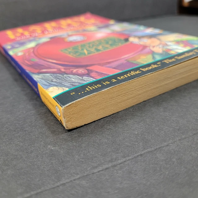HARRY POTTER AND the Philosophers Stone Misprint Book Paperback 2000 J ...