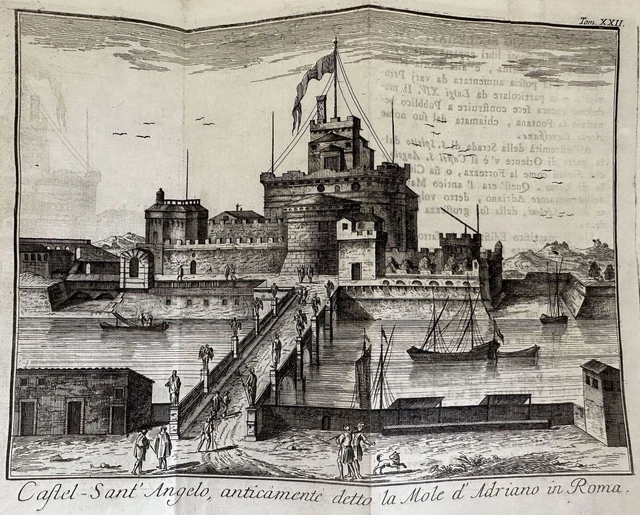 THOMAS SALMON CASTEL Sant’angelo Anticamente Detto Mole D’adriano Roma ...