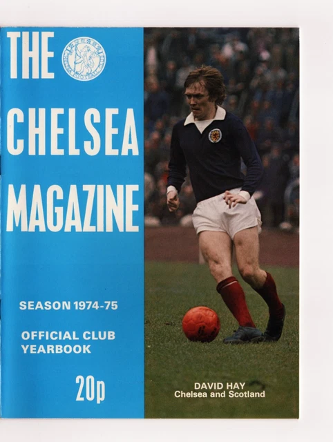 THE CHELSEA MAGAZINE Official Club Yearbook 1974-75 £4.50 - PicClick UK