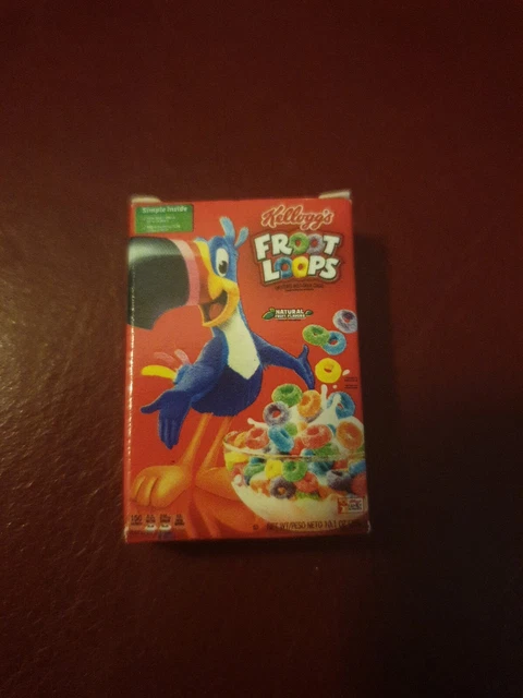 ZURU MINI BRANDS Toy Froot Loops Cereal Box Series 3 058 Collectible £1 ...