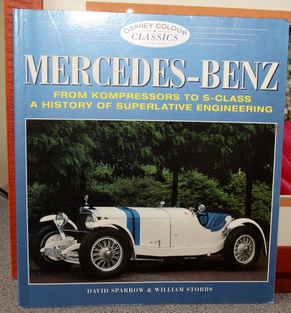 OSPREY-COLOR-CLASSICS &MERCEDES-BENZ& 1997 N°10 Livre de David SPARROW EUR 6,00 - PicClick FR