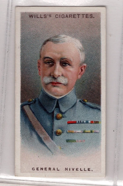 WILLS ALLIED ARMY Leaders of WW1. General Nivelle France EUR 7,19 ...