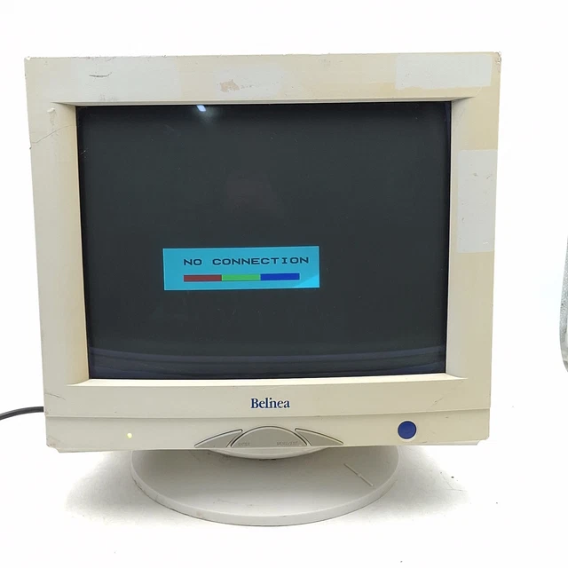 BELINEA CRT MONITOR 15.6" Vintage PC computing Model: 10 30 20 Prop £ ...