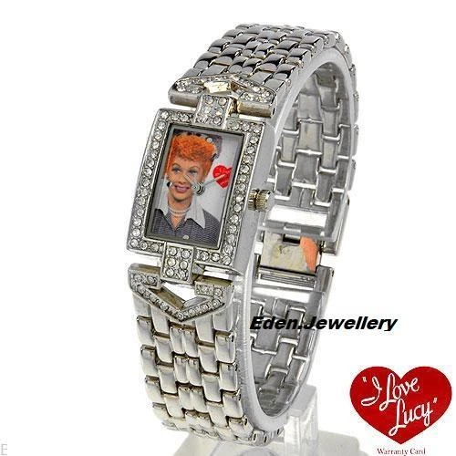 RARE COLLECTIBLE I LOVE LUCY Lucille Ball Movie Crystal Watch LC-W57 ...