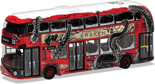 CORGI WRIGHTBUS NEW ROUTEMASTER ARRIVA LONDON-ROUTE 38 VICTORIA 1:76 ...