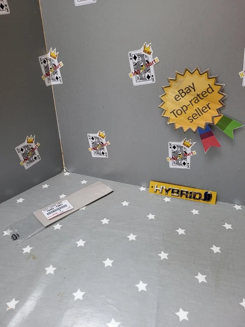 GENUINE TOYOTA CH-R Rear Hybrid Lettering Badge New 75443-F4021 £15.95 ...