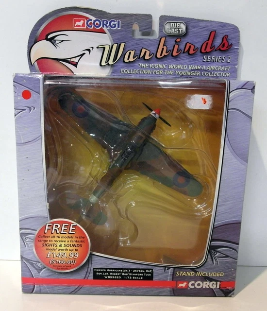 CORGI 1/72 SCALE diecast WB99620 Hawker Hurricane MK1 257Sqn RAF Robert ...