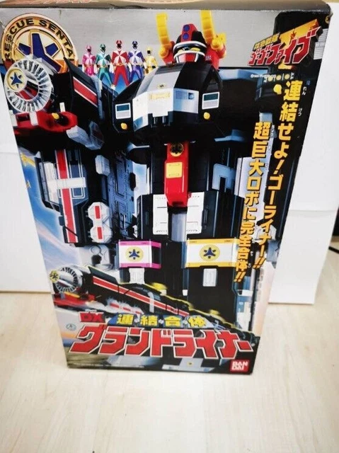 SUPER MINIPLA GRAND Liner Train Megazord Power Rangers Lightspeed ...