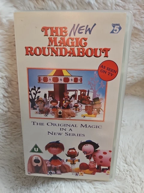 THE MAGIC ROUNDABOUT The New Magic Roundabout (Animated) (VHS, 1997) £7 ...
