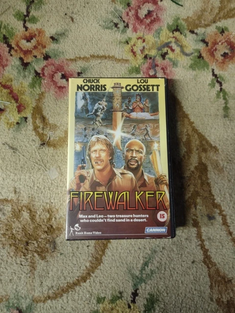 FIREWALKER (1986) BIG Box Ex-Rental VHS Tape £3.99 - PicClick UK