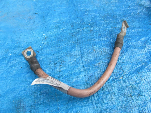 BATTERY EARTH NEGATIVE TERMINAL WIRE CABLE from BMW 328i SE SALOON E46 ...