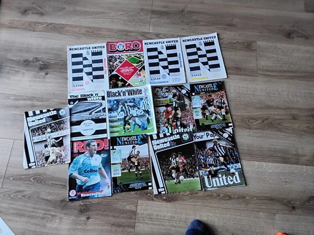 NEWCASTLE UNITED PROGRAMMES 1970s, 80s, 90s, 00s £3.84 - PicClick UK