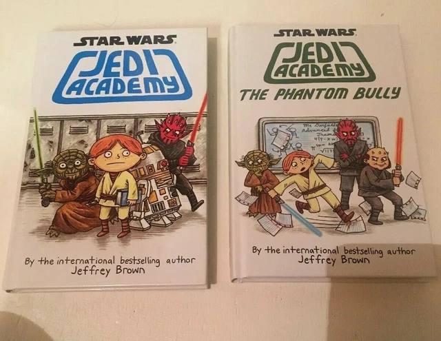 STAR WARS JEDI ACADEMY & The Phantom Bully par Jeffrey Brown (Hardback ...