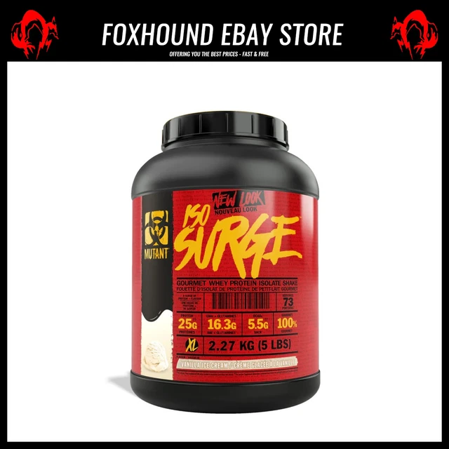 MUTANT ISO SURGE Vanilla Ice Cream - 2270 Grams £73.43 - PicClick UK