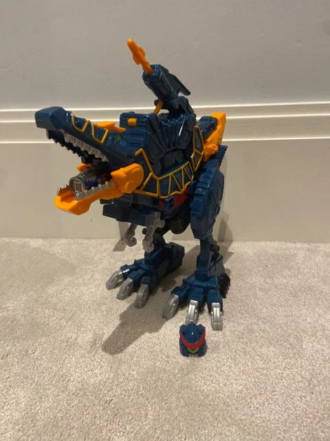 POWER RANGERS DINO Charge Limited Edition Turquoise Spino Zord w ...