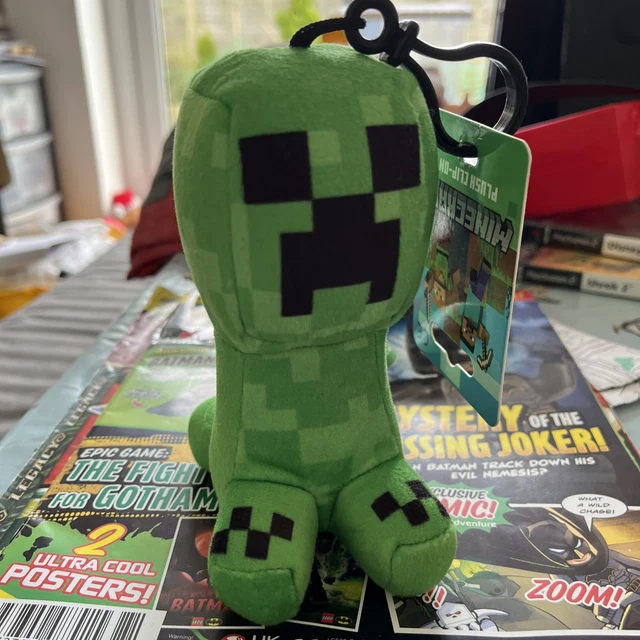 MINECRAFT CREEPER PLUSH Clip In New £4.88 - PicClick UK