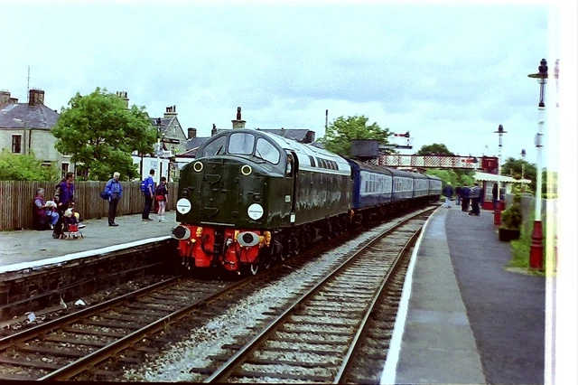 35MM RAILWAY COLOUR Negative Class 40 D200 at Ramsbottom ELR £1.95 ...