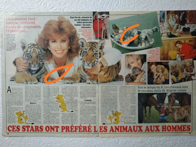 STEFANIE POWERS BRIGITTE Bardot Shirley MacLaine Masure Press Cuts 4pcs ...