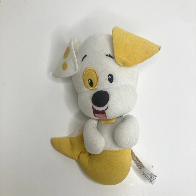 NICKELODEON NICK JR Bubble Guppies Puppy Plush Toy Yellow Mermaid Dog ...