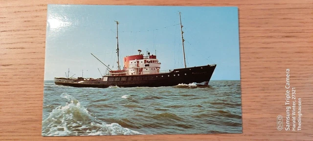 POSTKARTE SCHLEPPER HOLLAND Rederij Doeksen Terschelling ungel_ EUR 12 ...