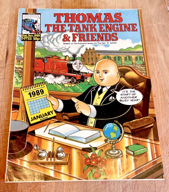 THOMAS THE TANK Engine & Friends comic - January 1989. No.33 £3.00 ...