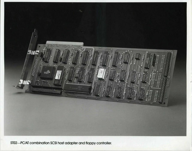 ITHISTORY (198X) PHOTO: SEAGATE ST02 PC/AT SCSCI Host/Floppy Control $7 ...