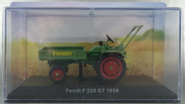 HACHETTE TRACTOR COLLECTION 16. Issue - Fendt F220 GT Tractor 1958 1/43 ...
