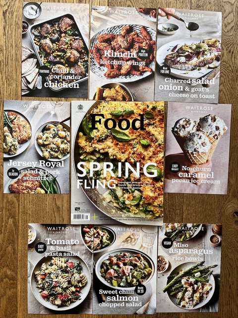 WAITROSE FOOD MAGAZINE May 2025 ~ Cooking Baking Recipes + 8 MAY ...